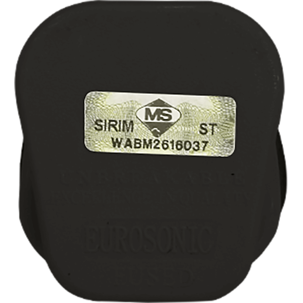 EUROSONIC 13A PLUG TOP (WITH SIRIM) – Stardex Group